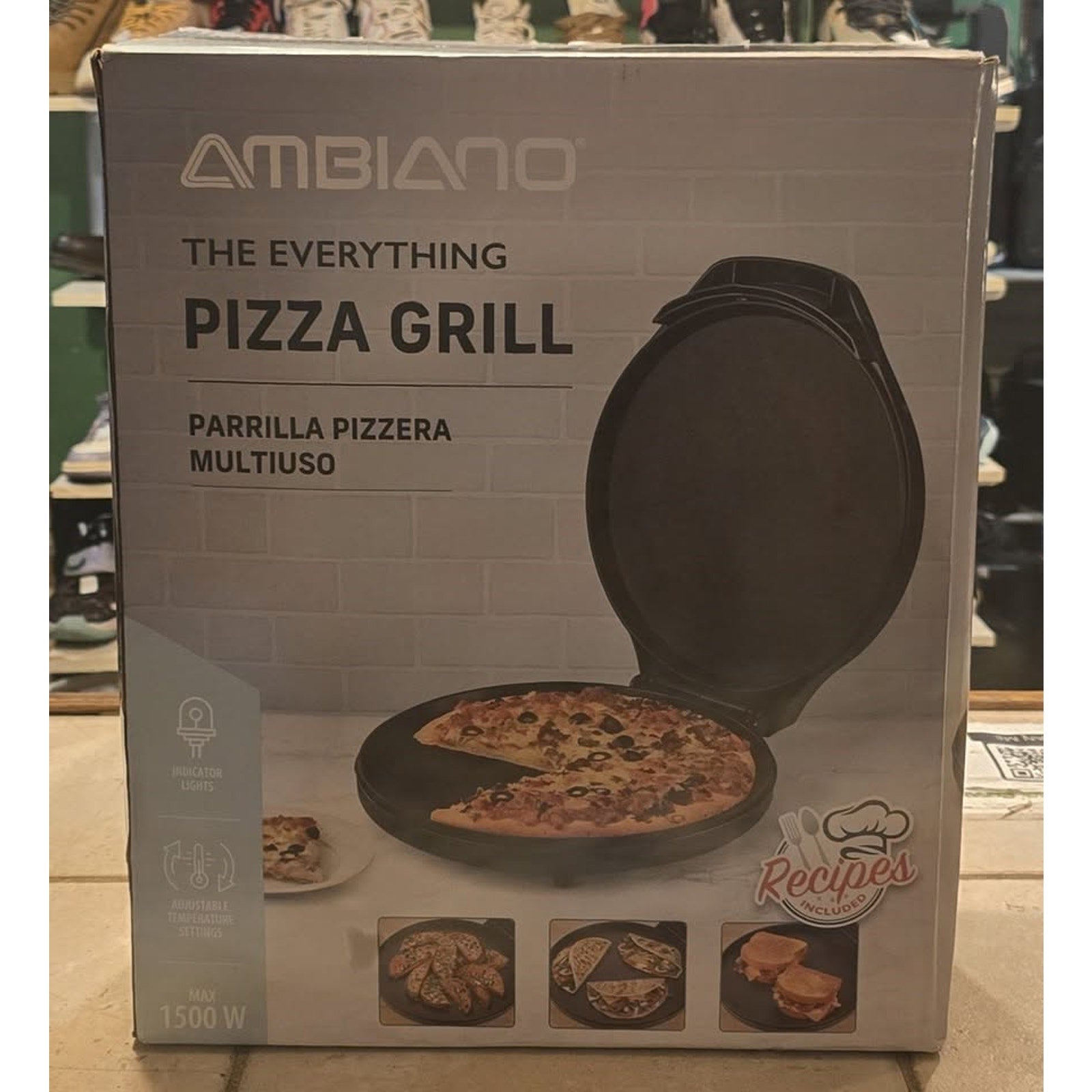 Ambiano The Everything Pizza Grill – Wolfpack Trading